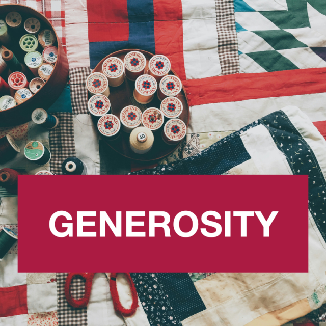 Reflections on the UU Shared Values: Generosity – One World House ...